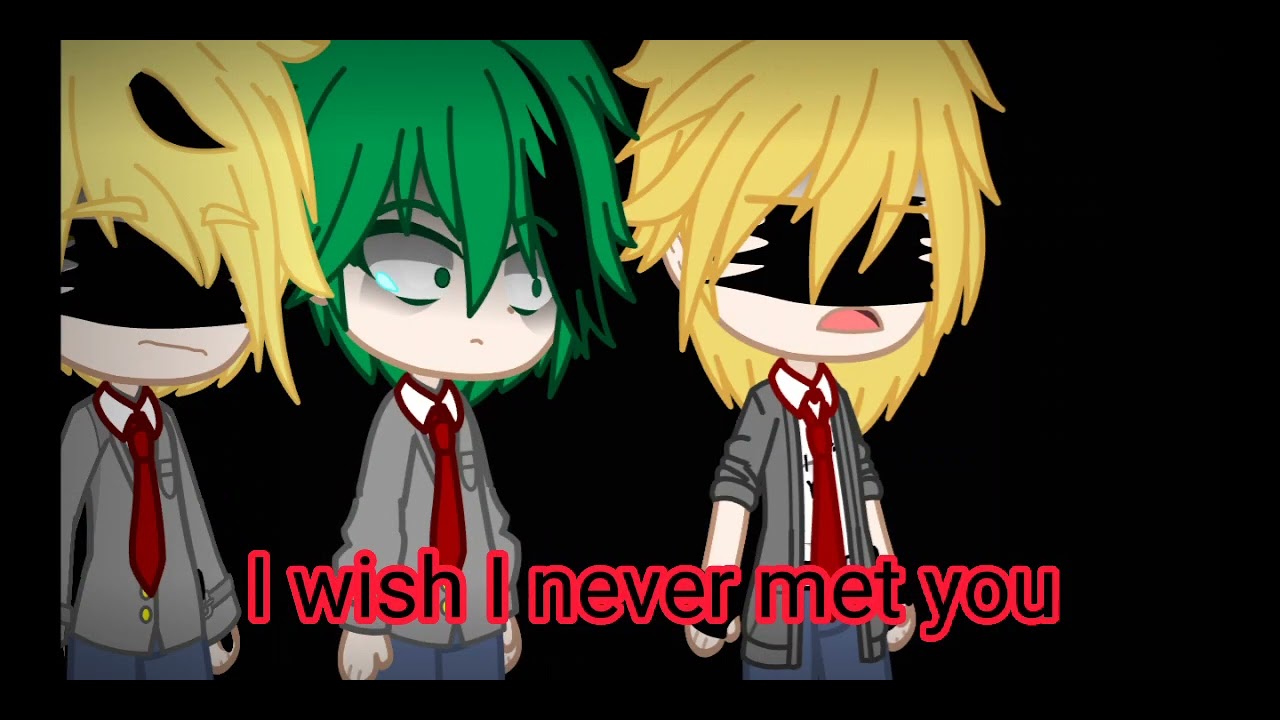 Don't cry... ||GC|| Deku angst|| #MHA #angst - YouTube