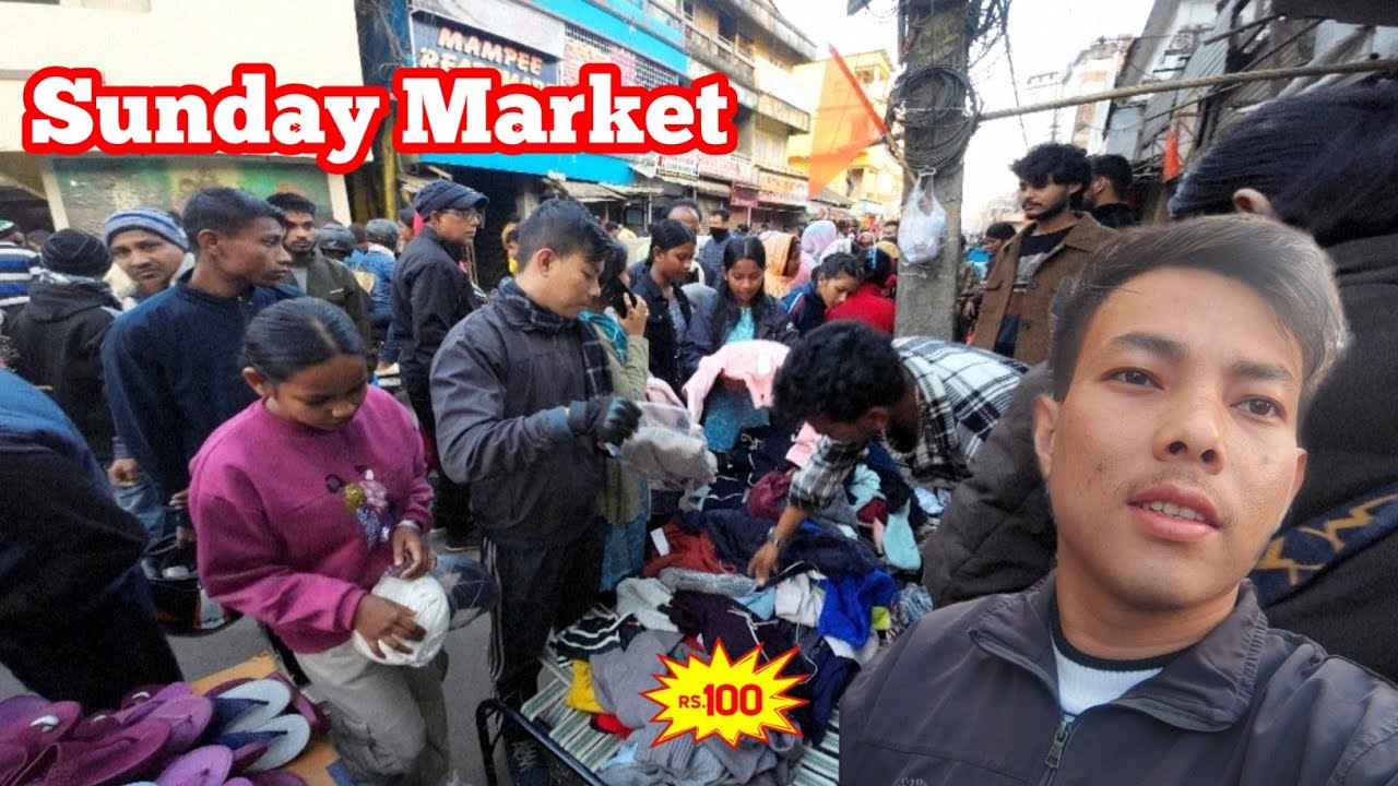 Ngasi Amuk Sunday Market Chatluba || Silchar Sunday Market ...