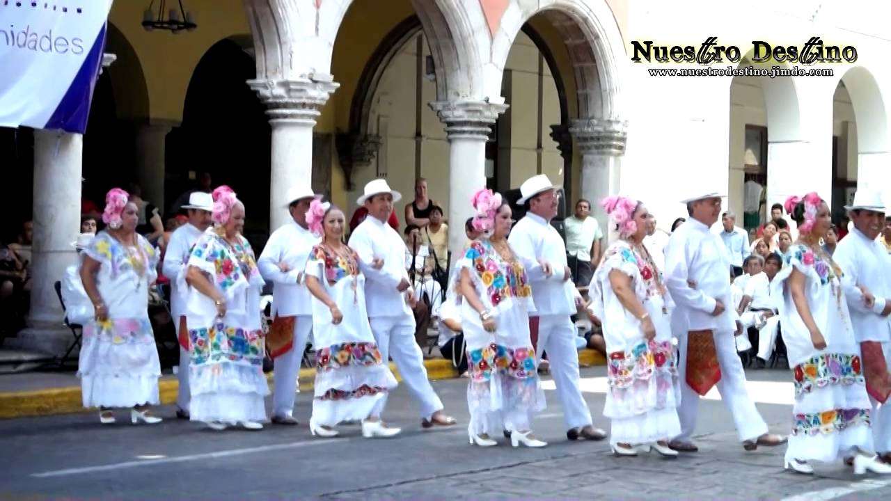 Muestra de Danza Yucateca - YouTube