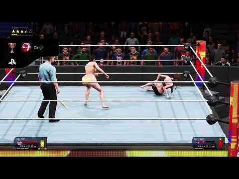 WWE 2K20: Judy Kari Vs Sam Taylor (Low blow match)