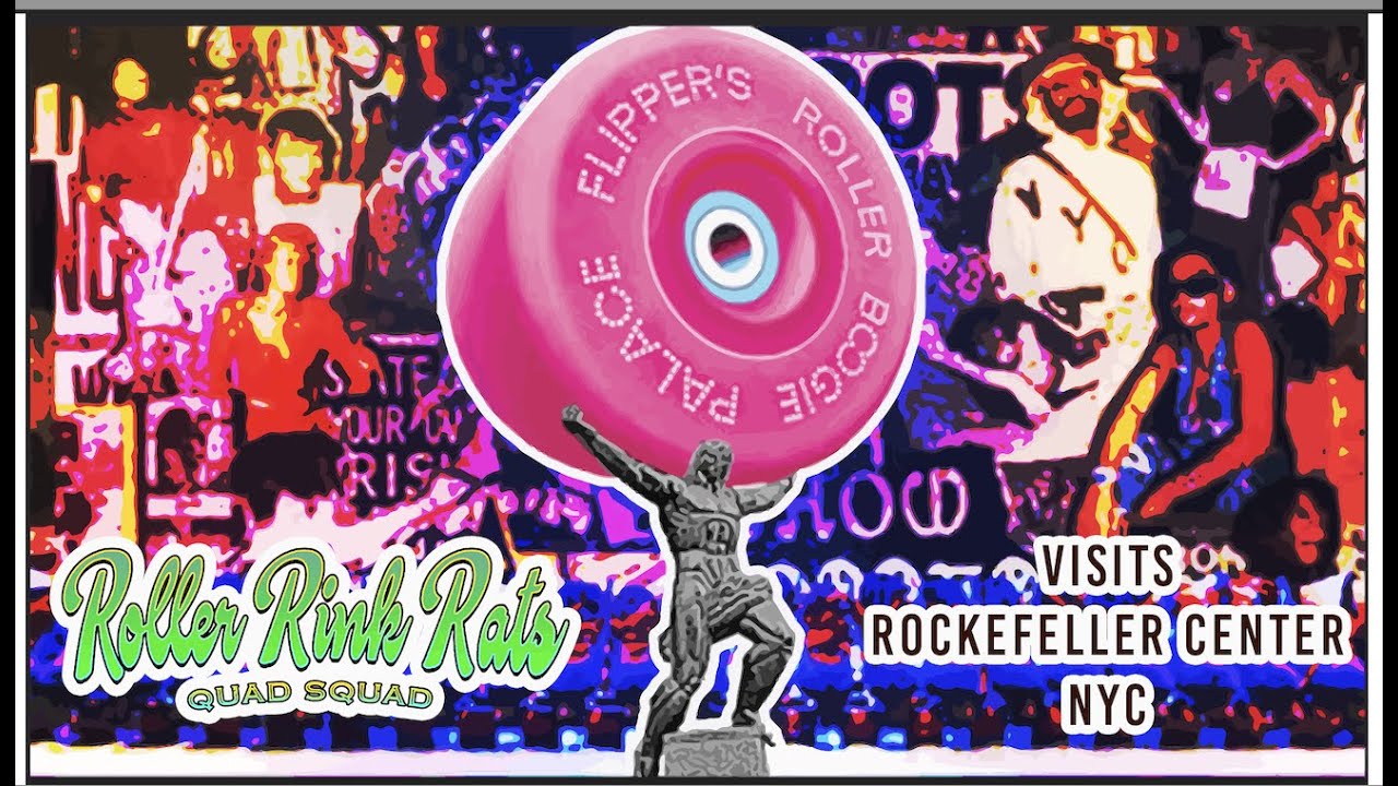 Roller Rink Rats Visit NYC Rockefeller Center: Flipper's Roller Boogie ...
