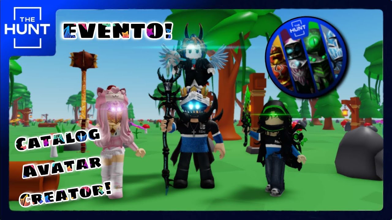 THE HUNT! | ROBLOX - Medalla Catalog Avatar Creator "WINNER" | Como ...