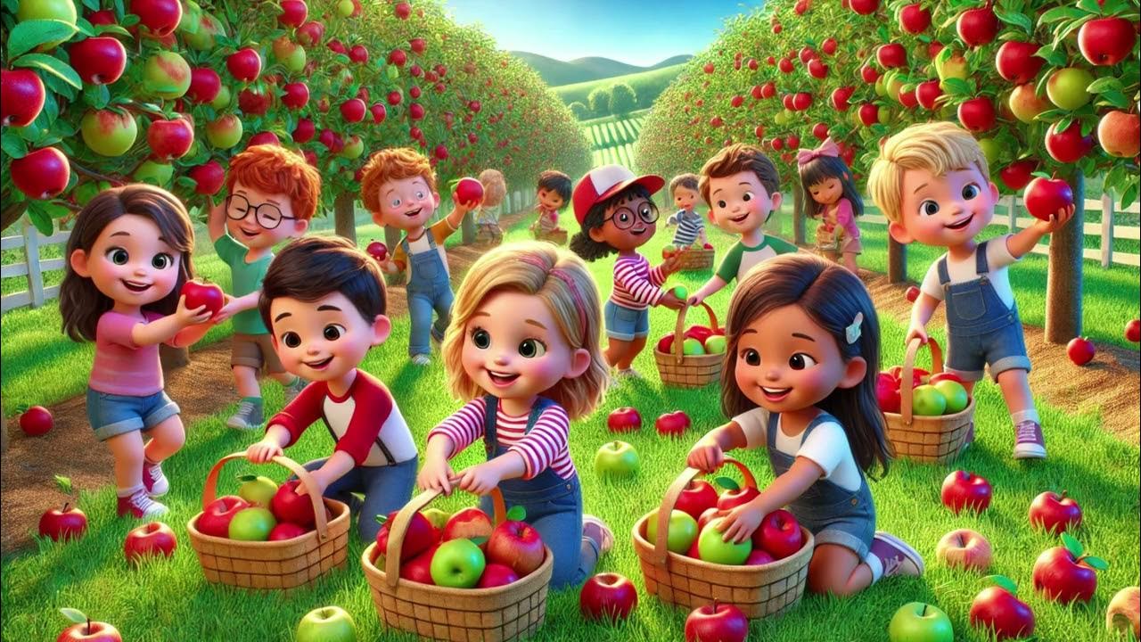 🍎🌞 "Apple Picking Day Adventure! Join Us as We Explore| Nursery Rhymes ...