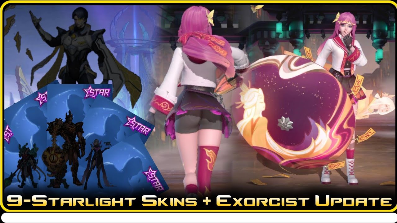 Exorcist Skin Update and 9-Upcoming Starlight Skins! - YouTube