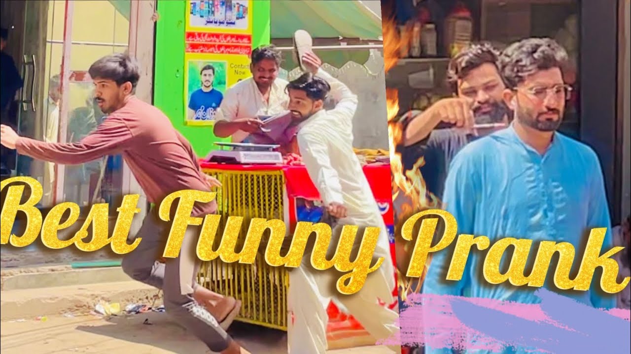 Funny Reaction Prank On People || Prank in Pakistan || The Crazy ...
