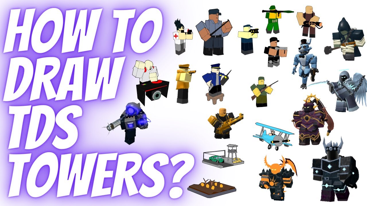 How to draw PENUMBRAS? - TDS - Roblox Tower DEFENSE Simulator - YouTube