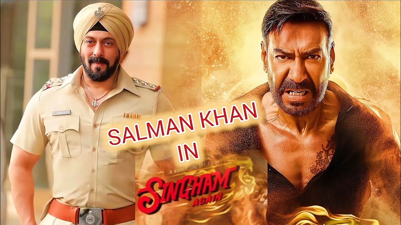 Salman khan in singham Again!Ajay devgan or salman khan ek sath!Rohit ...