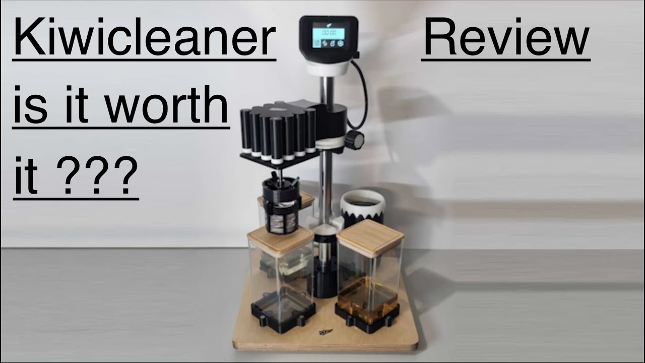 KiwiCleaner, DIY Watch Cleaning Machine Review - YouTube