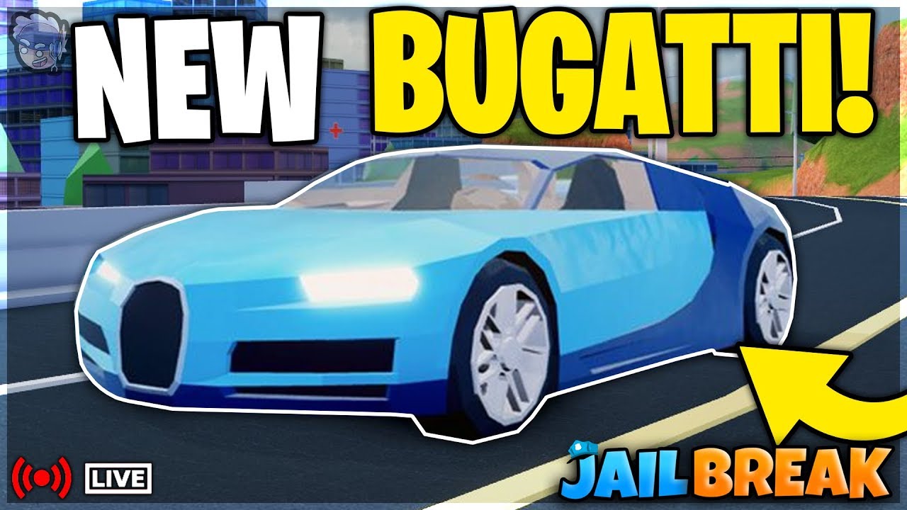 🔴NEW JAILBREAK UPDATE COMING SOON! NEW BUGATTI +GUNS | ROBLOX JAILBREAK ...