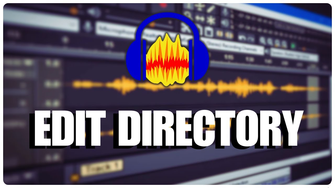 How to Change Directory in Audacity 2025? - YouTube