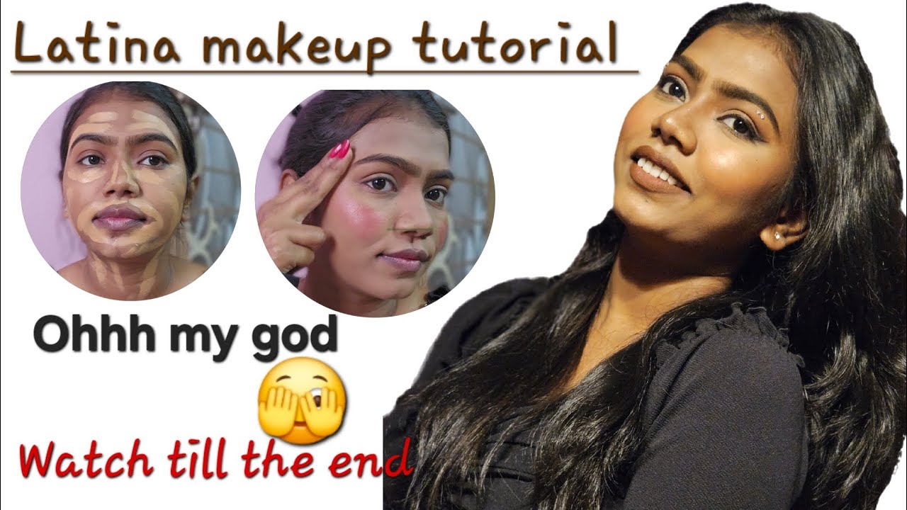 Viral *Latina makeup* 🚨tutorial on brown skin 💄🤯I am Shocked with ...