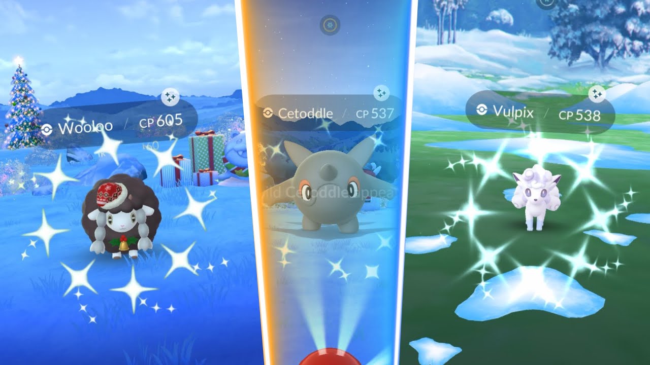 THE HOLIDAY EVENT PART 2 IS FINALLY HERE! Shiny Cetoddle Tasks / Shiny ...