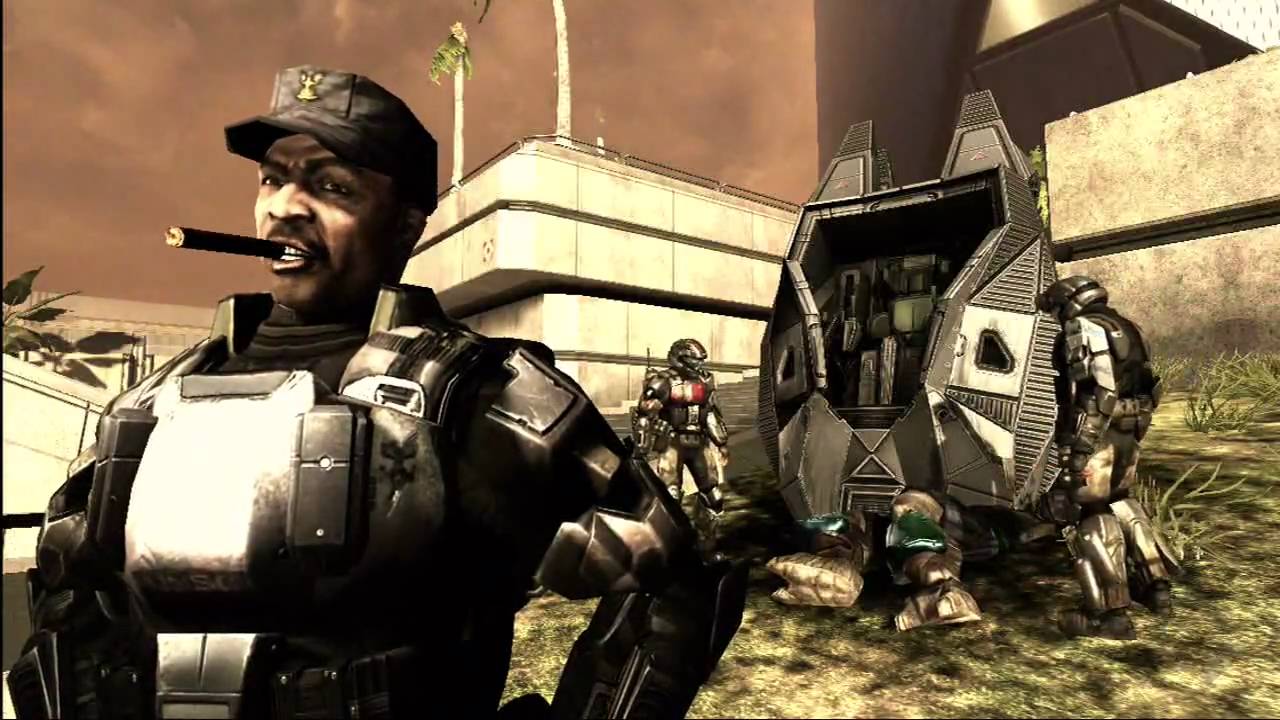 Halo 3 Odst Sgt Mgr Johnson Firefight Vidoc Hd Youtube
