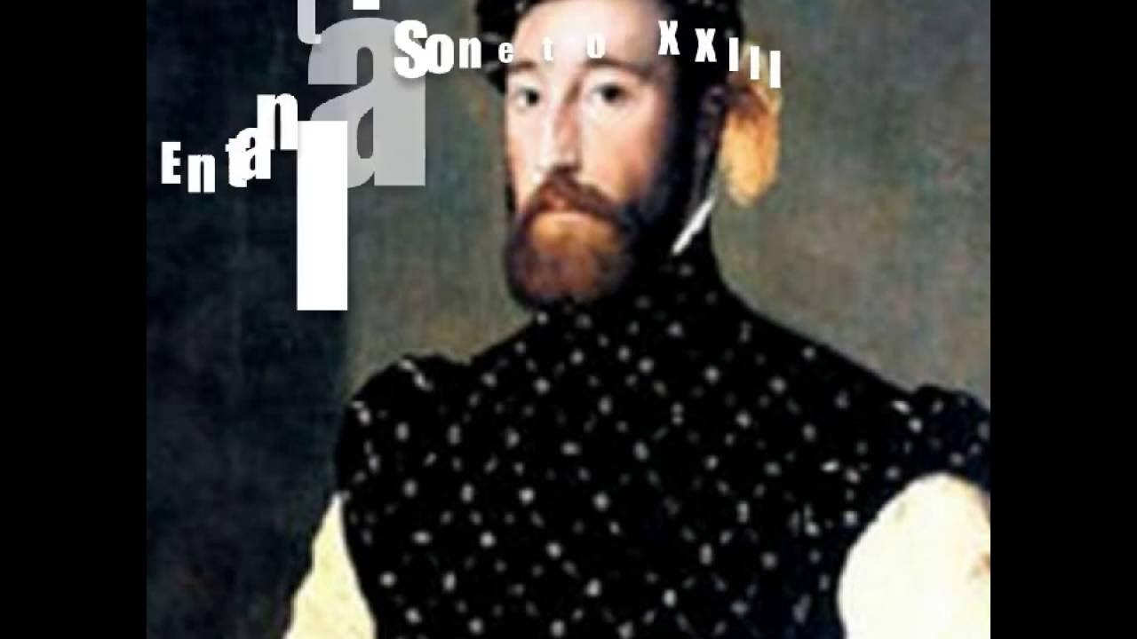 Garcilaso de la Vega - En tanto que de rosa y azucena (Soneto XXIII ...