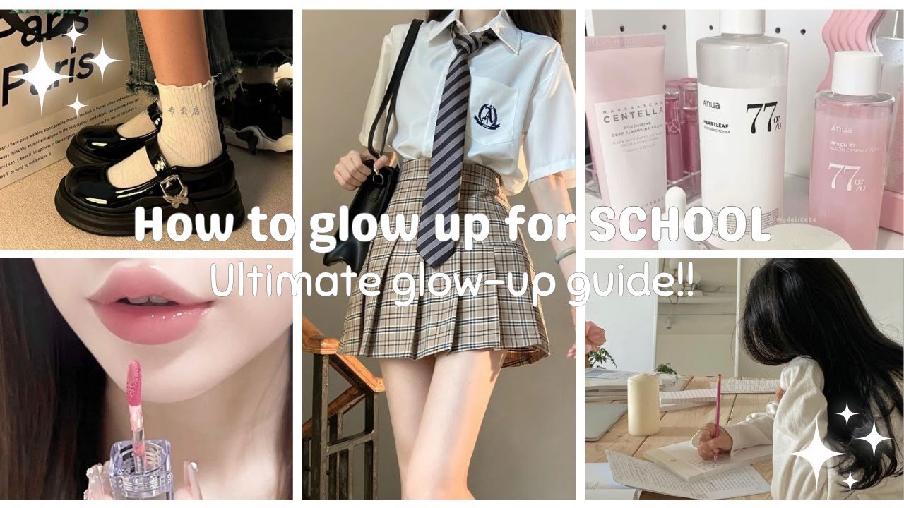 How to glow up for school like crazyy🔥Back to school glow up ️ Slay ...