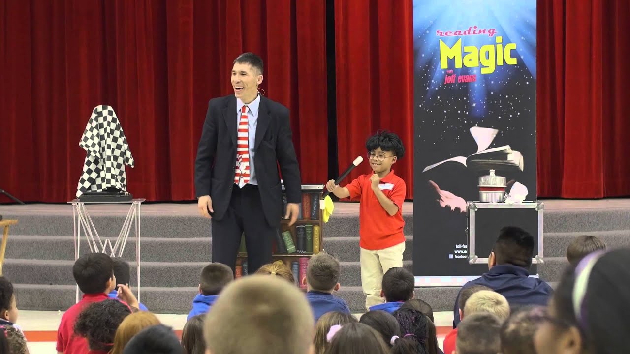 Reading Magic school assembly program - YouTube