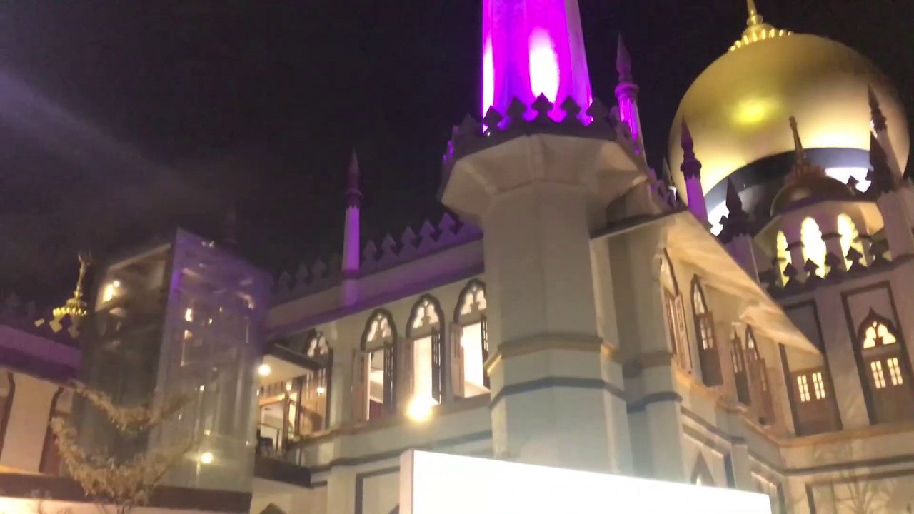 Sultan Mosque Festivities last Ramadan | Biggest Mosque Tour of ...