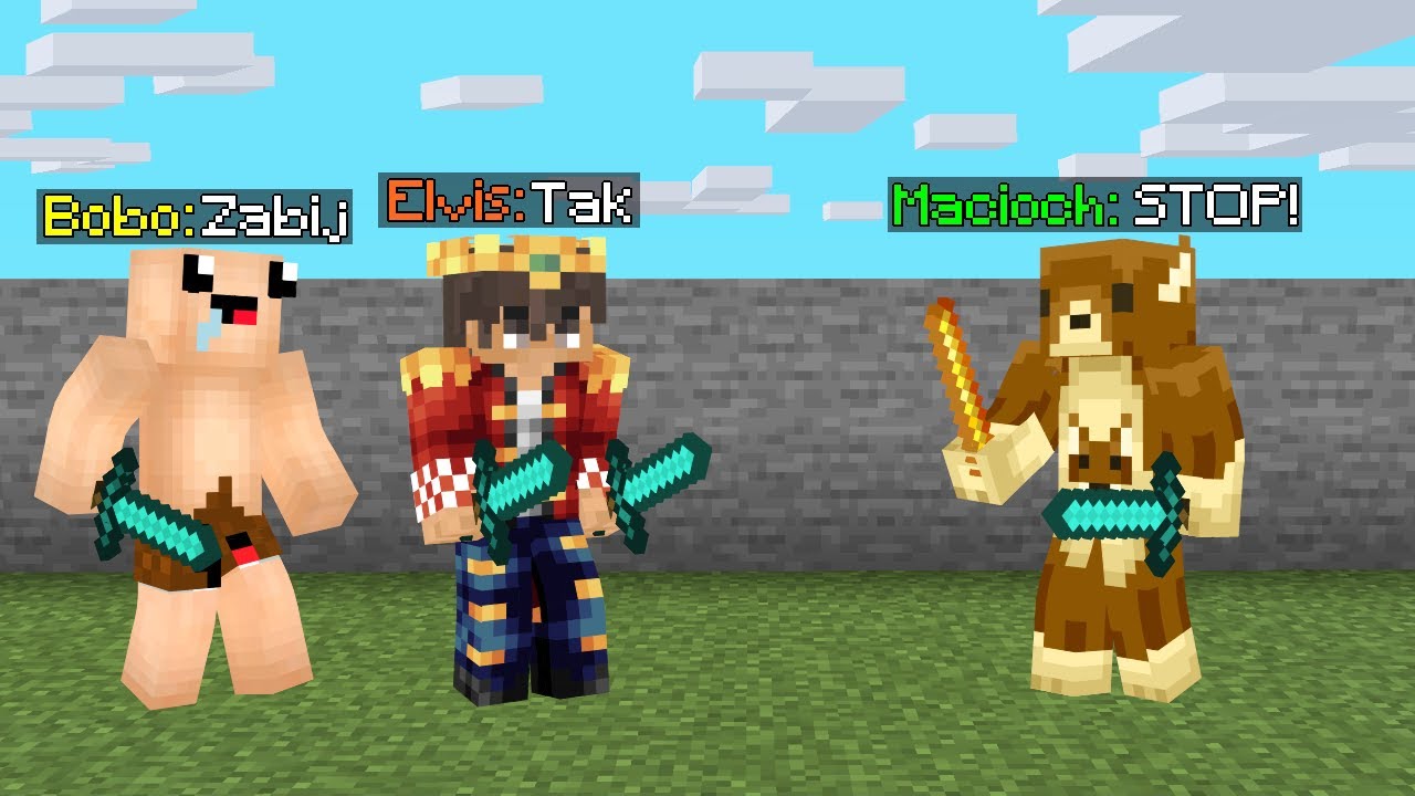 BOBO ZMUSIŁ MNIE DO TEGO...😢 - Minecraft! - YouTube