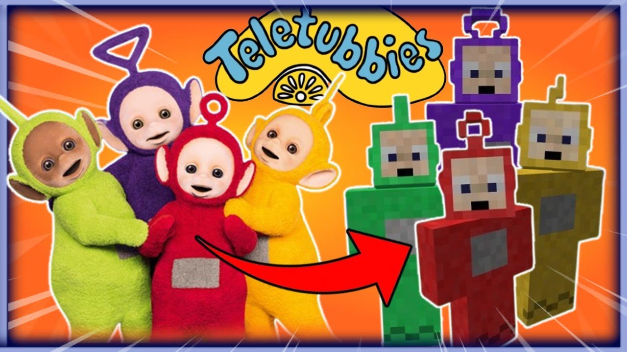 TELETUBBIES EN MINECRAFT | Minecraft Mods - YouTube
