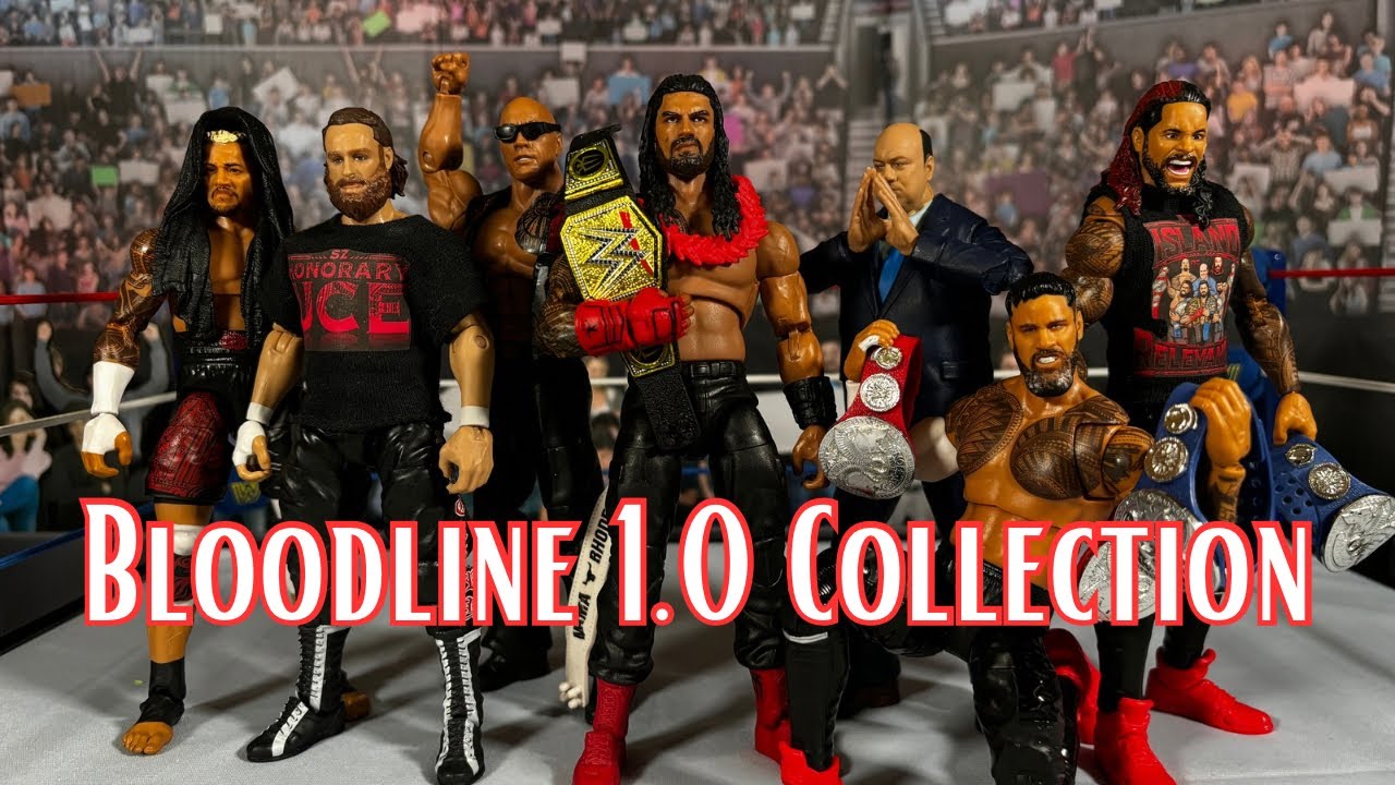 Mattel Elite Bloodline 1.0 Collection - WWE Action Figure Showcase ...