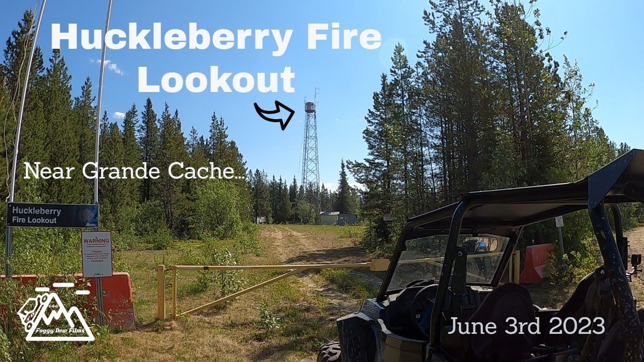 Huckleberry Fire Tower Lookout near Grande Cache Alberta by Foggy Dew ...