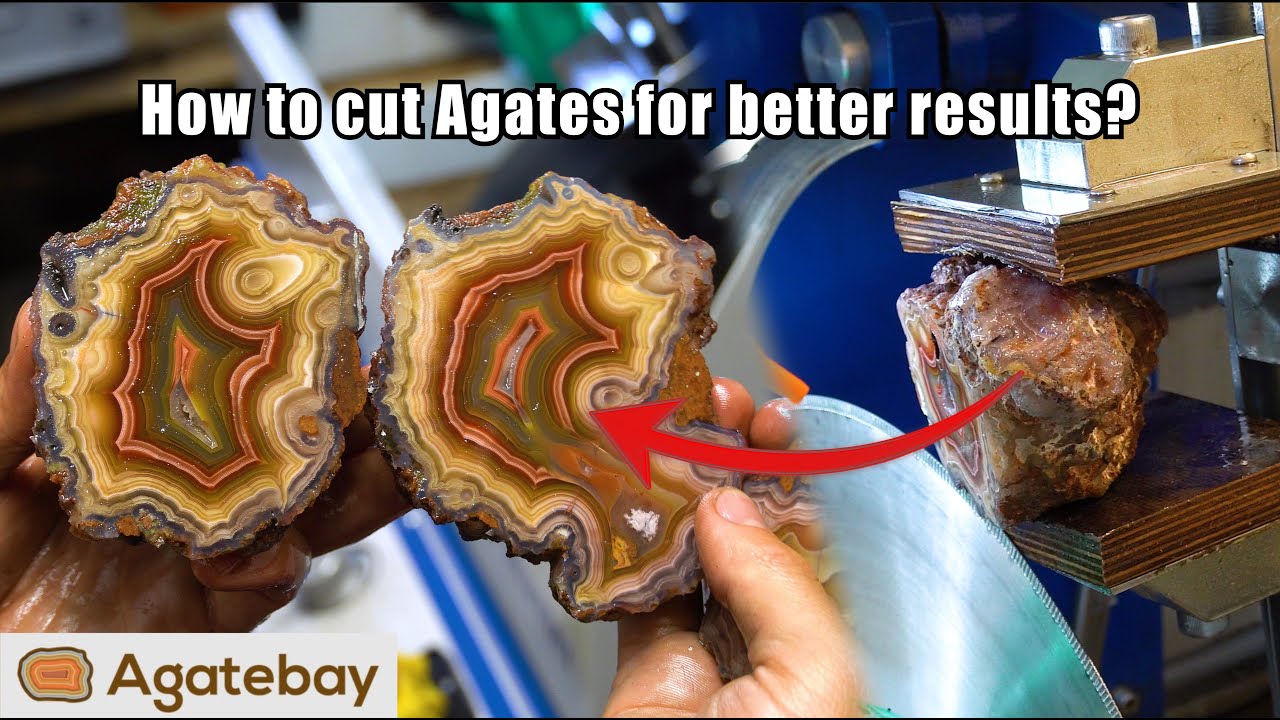 How to cut super valuable and massive Mexican Laguna Agates even better ...