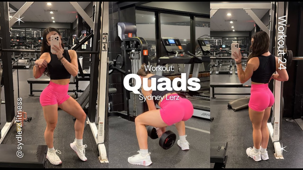 QUAD FOCUSED LEG DAY | Quad Day Staples | How To Actually Make Progress ...