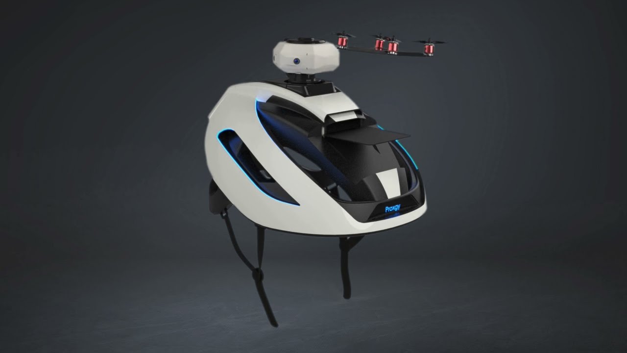 Proxgy Smart Helmet Model 3: Pro Y - YouTube