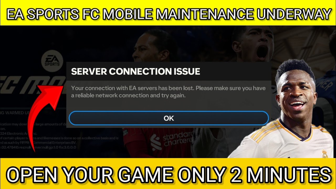 Fix EA Server Connection Issue | FC Mobile Server Connection Lost ...