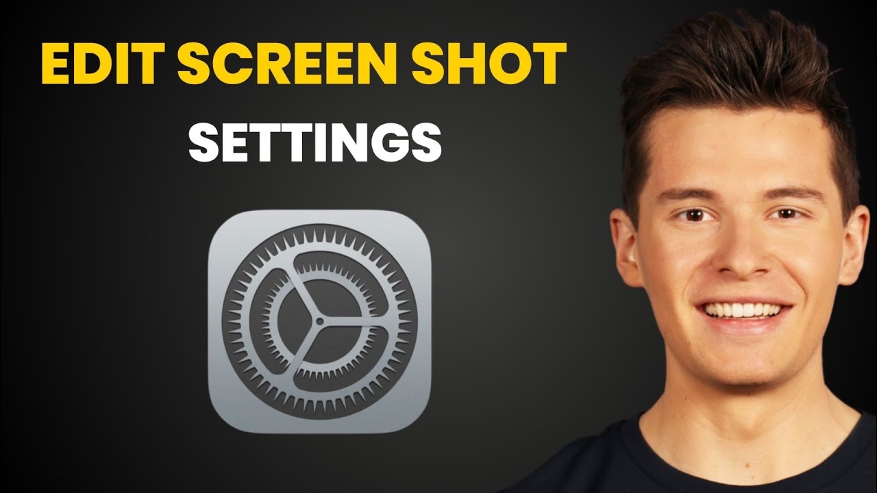 How To Edit Your Mobile Screen Shot Settings - YouTube