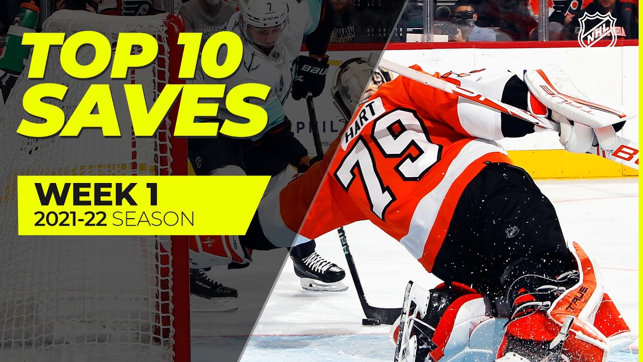 Top 10 Saves from Week 1 of the 2021-22 NHL Season - YouTube
