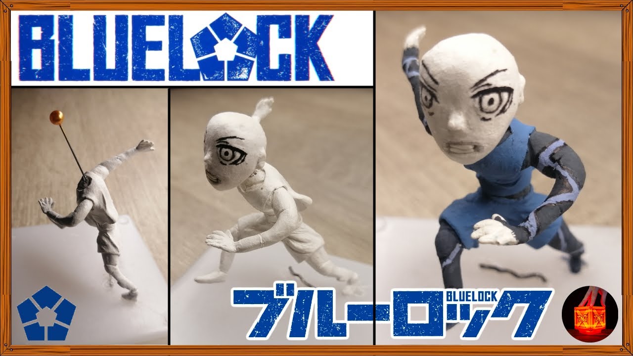 🟧💣Cómo hacer BLUE LOCK| ISAGI con plastilina| with clay| Crunchyroll ...