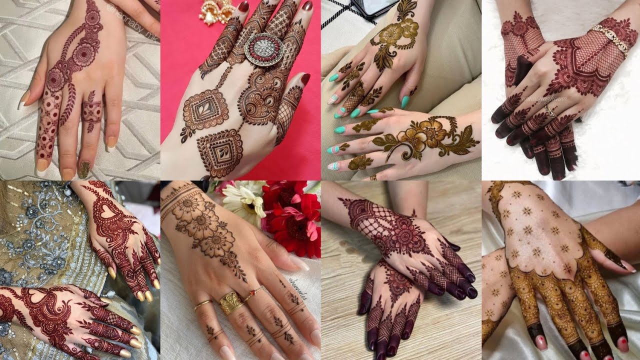 Finger Mehndi Designs 2024 / Simple Mehndi Design / Mehandi Design Bail ...