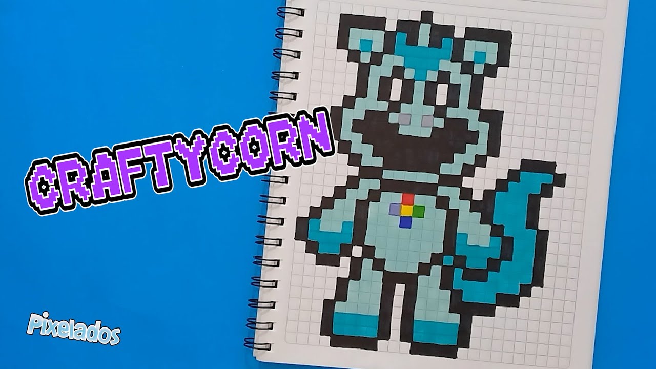 COMO DIBUJAR A CRAFTYCORN - SMILING CRITTERS - POPPY PLAYTIME 3 PIXEL ...