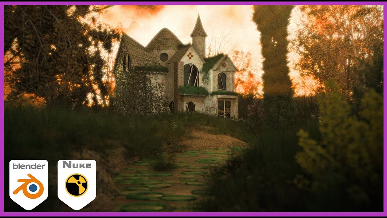 Create a Stylized Farmhouse in Blender in 2 minutes - YouTube