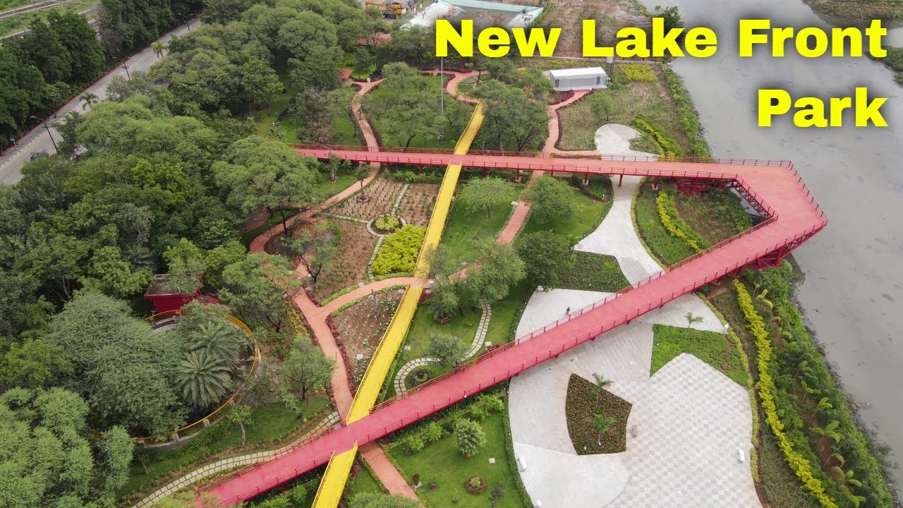Hyderabad's New Attraction | Lake Front Park | #hyderabad - YouTube