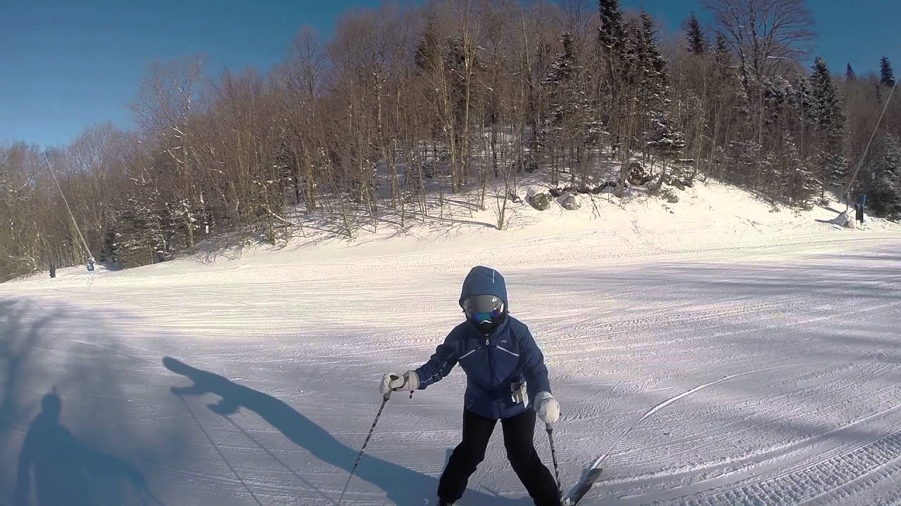 Skiing La Crete - Mont Tremblant Feb 14th - 15th 2016 - YouTube