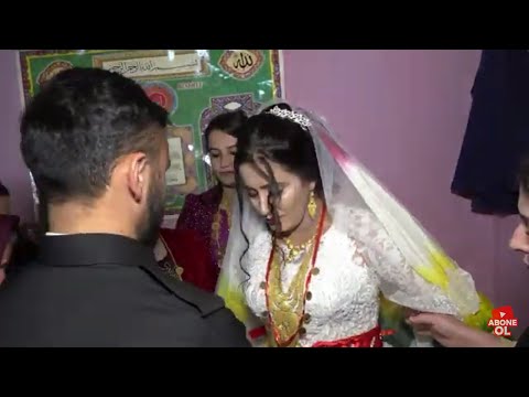GELİNİN BABA EVİNDEN VEDASI YÜREKLERİ YAKTI HÜZÜN DOLU AYRILIK ( HAKKÂRİ )