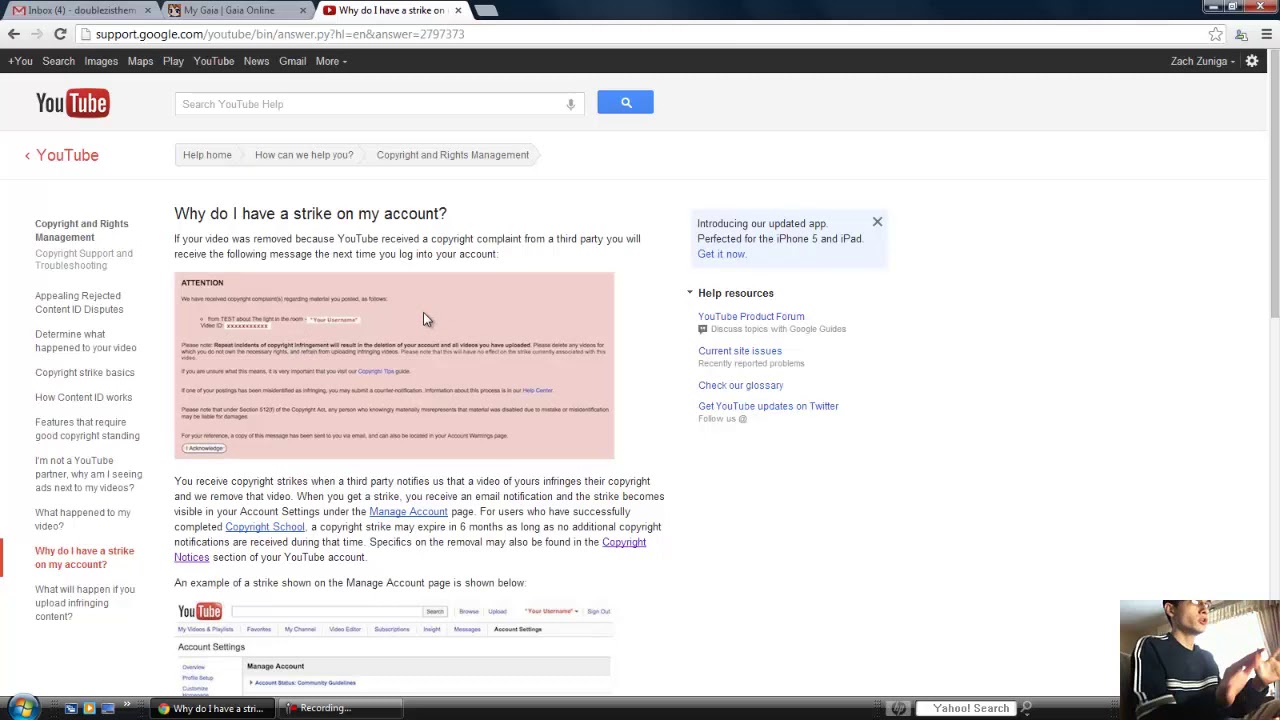 DoubleZistheman Never Got A Copyright Strike Email - YouTube
