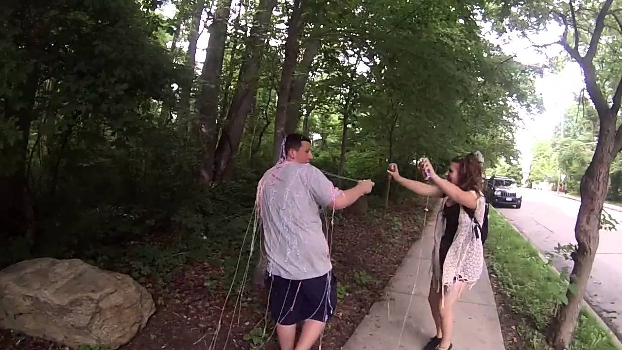 Silly String Prank! **ON VITO** - YouTube