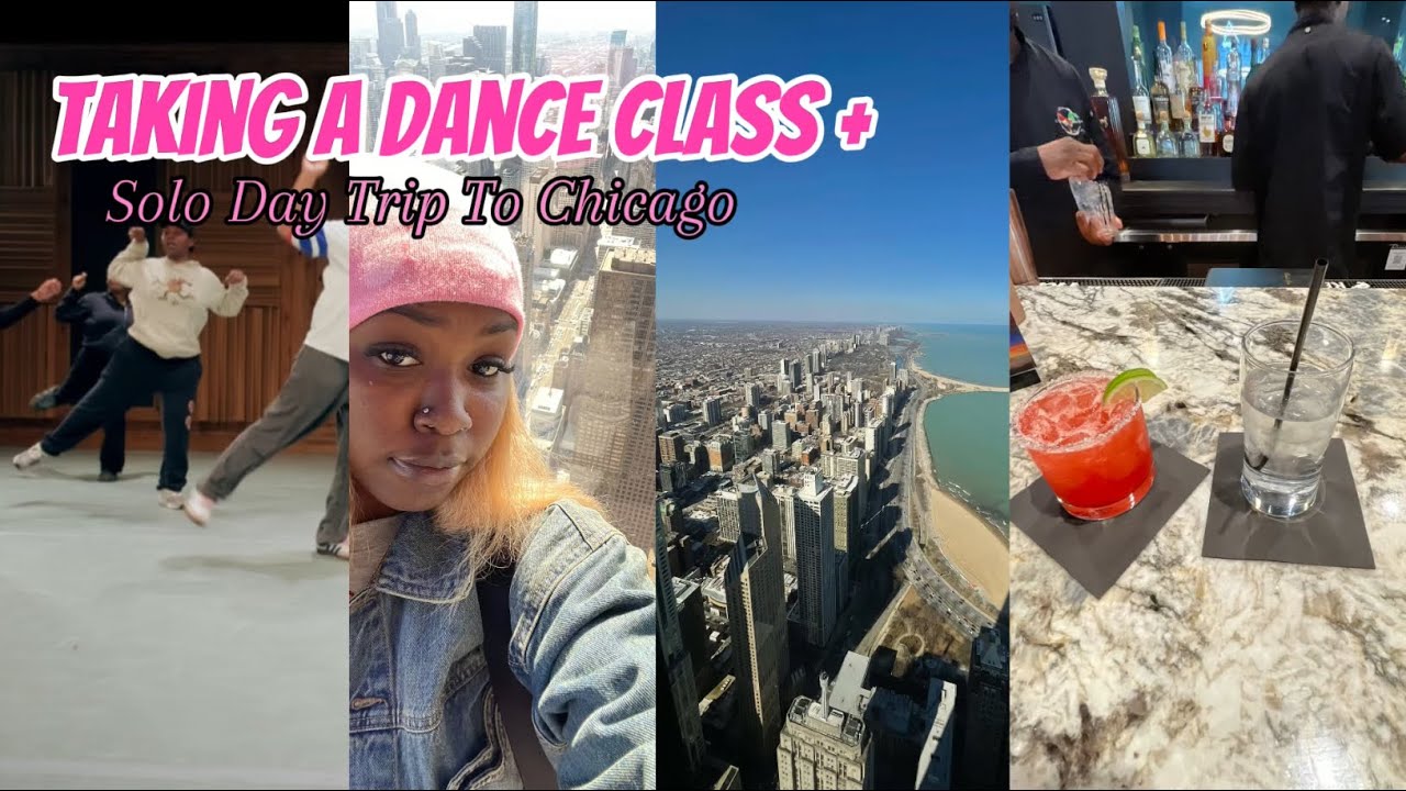 Ep 6 - FIRST Dance Class At Xcel Studios + Solo Day Trip To Chicago 🤭 ...