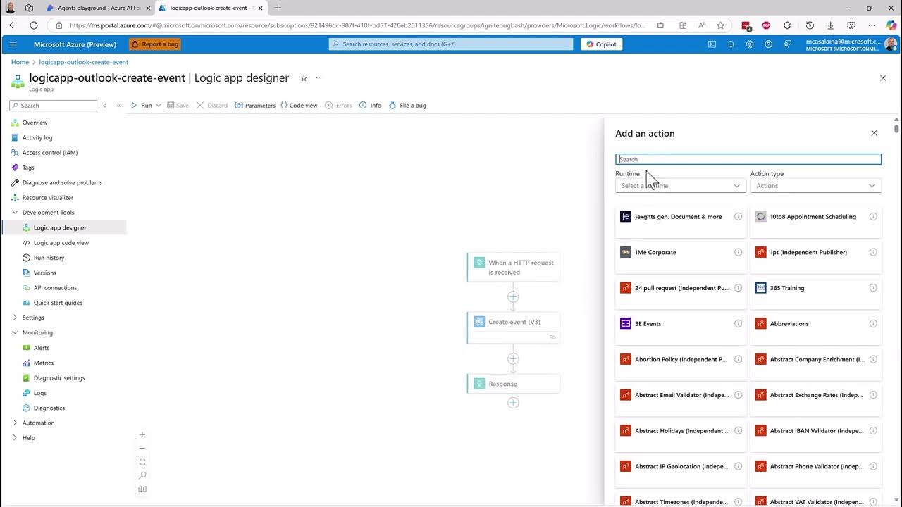 Azure AI Foundry Agents with Logic Apps - YouTube