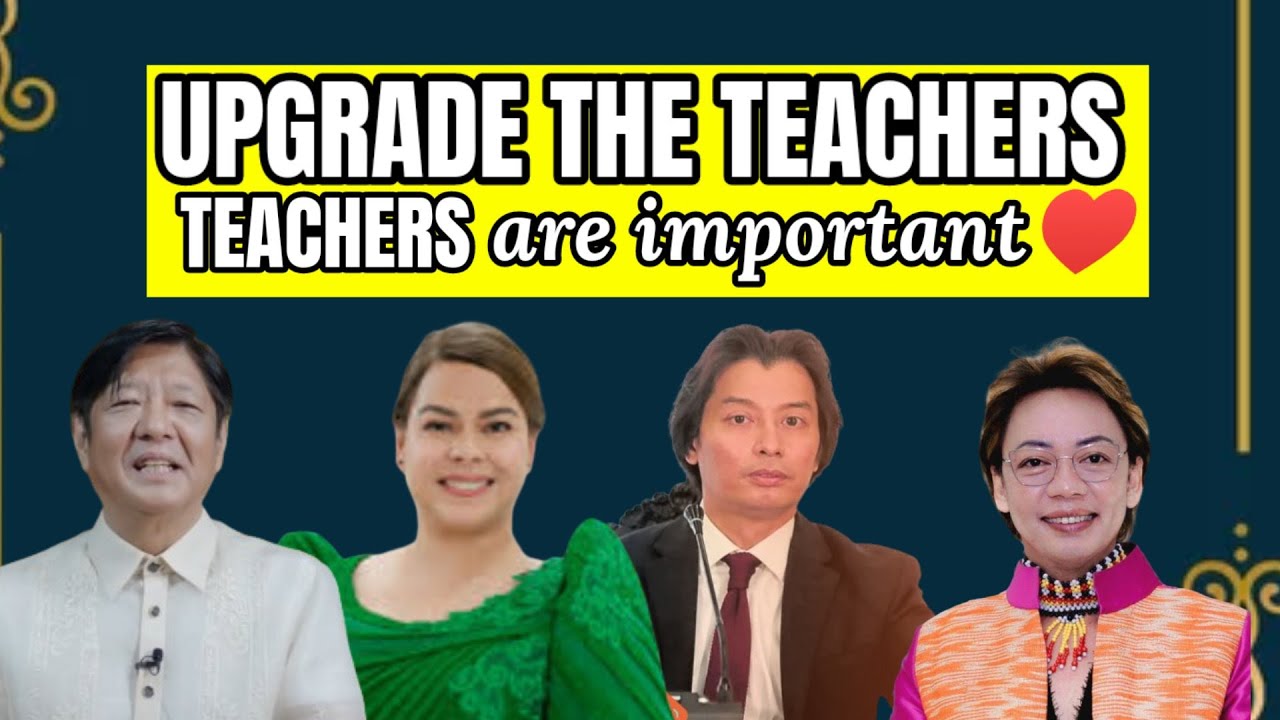 GOOD NEWS! UPGRADE THE TEACHERS| TEACHERS TRAINING - YouTube