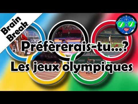 BRAIN BREAK - WOULD YOU RATHER (FRENCH) Préfèrerais-tu...? - Les jeux ...