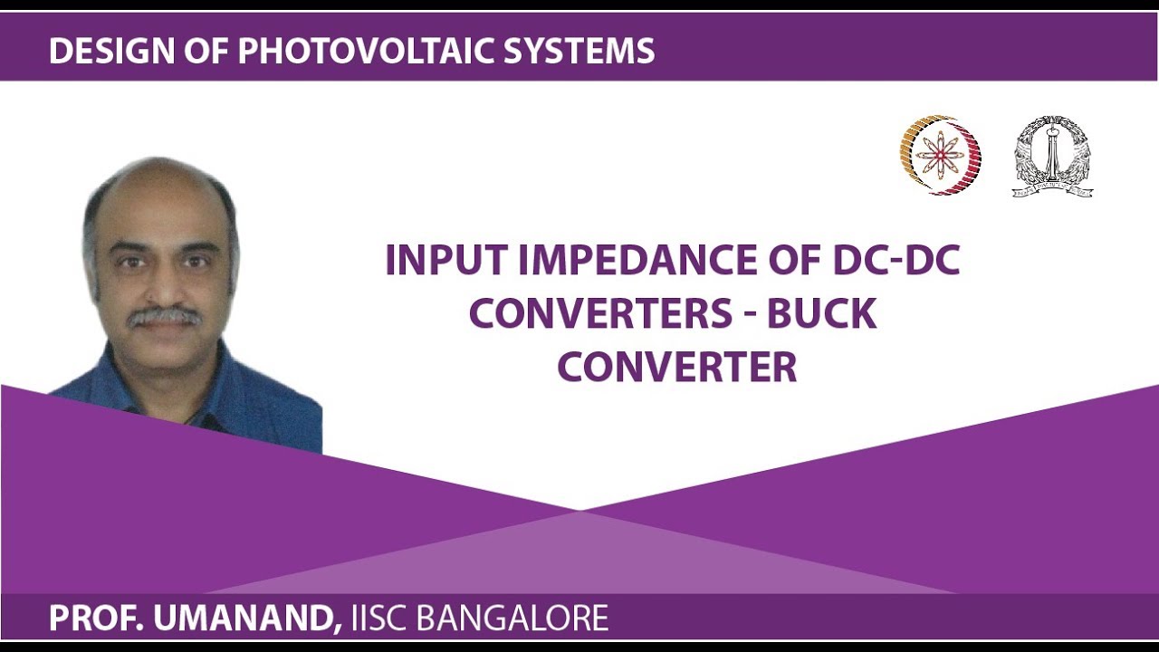 Input impedance of Buck converter - YouTube