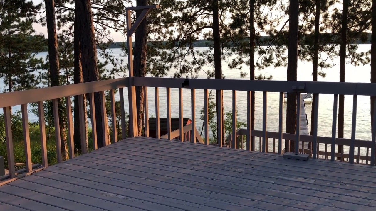 Lake view Main House off Upper Deck - YouTube