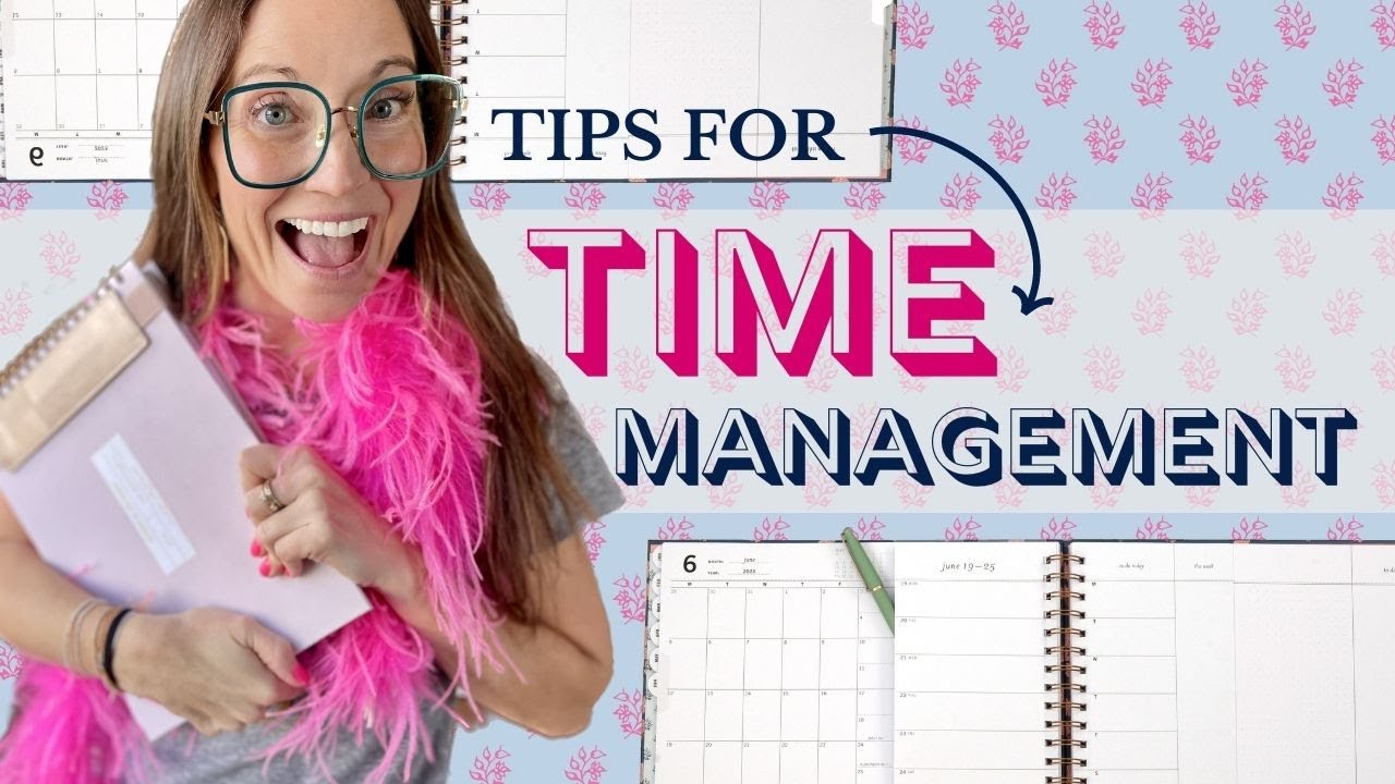 Tips for Time Management | OMG PLANNERS with Laurel Denise - YouTube