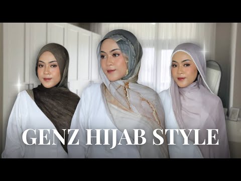 GEN-z ABIEESS INI STYLE HIJABNYA😭 | TUTORIAL PASHMINA VISCOSE PRINTED!!!