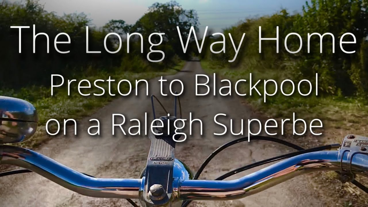 Cycling from Preston to Blackpool the long way round on a vintage ...