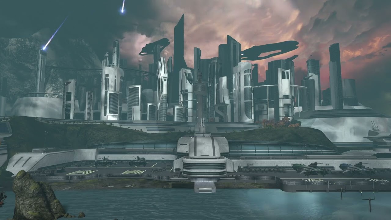 Halo Reach – New Alexandria Under Attack Ambience - YouTube